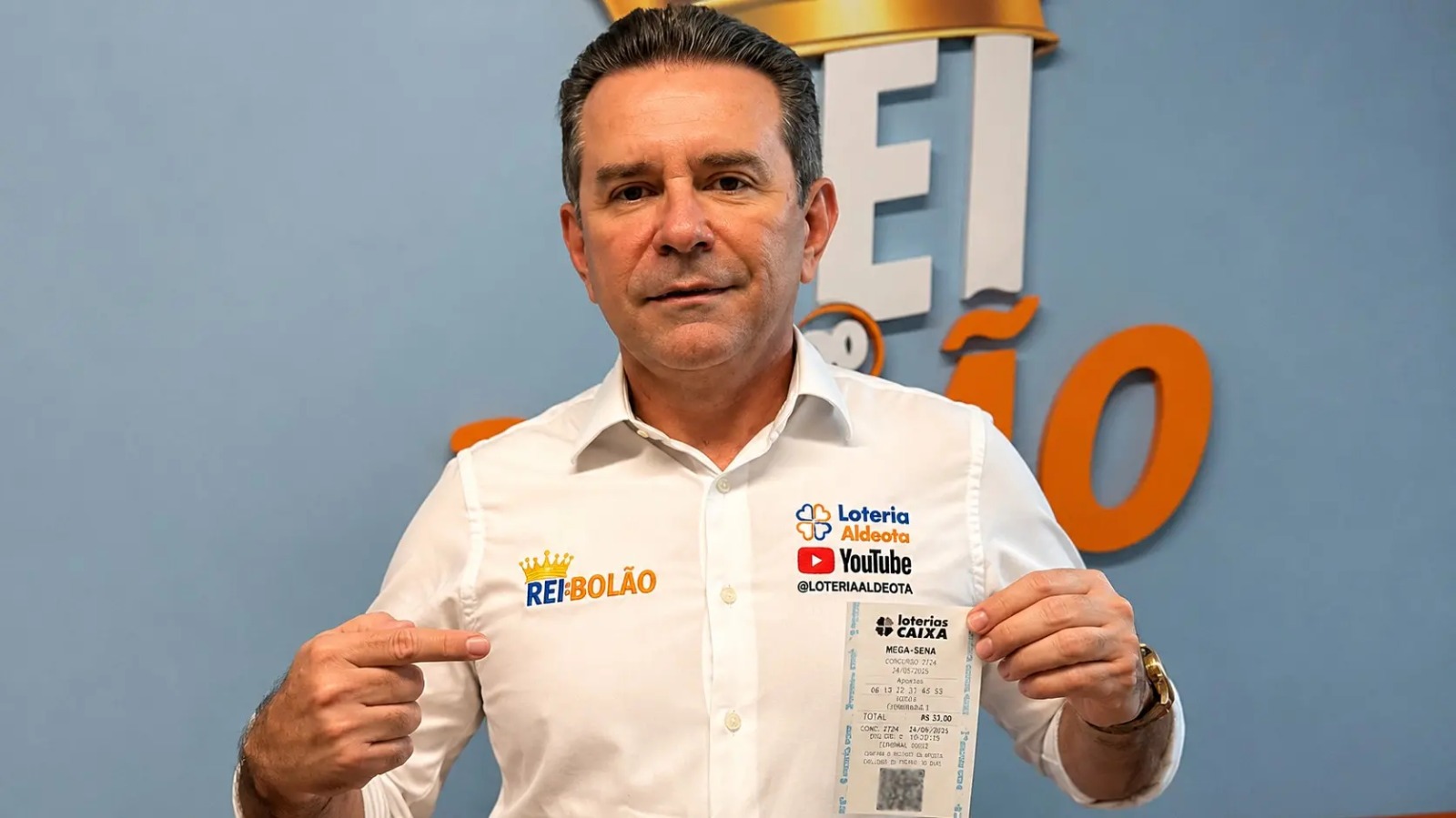 Dono de lotérica que ganhou R$ 1,6 milhão na Mega-Sena revela estratégia